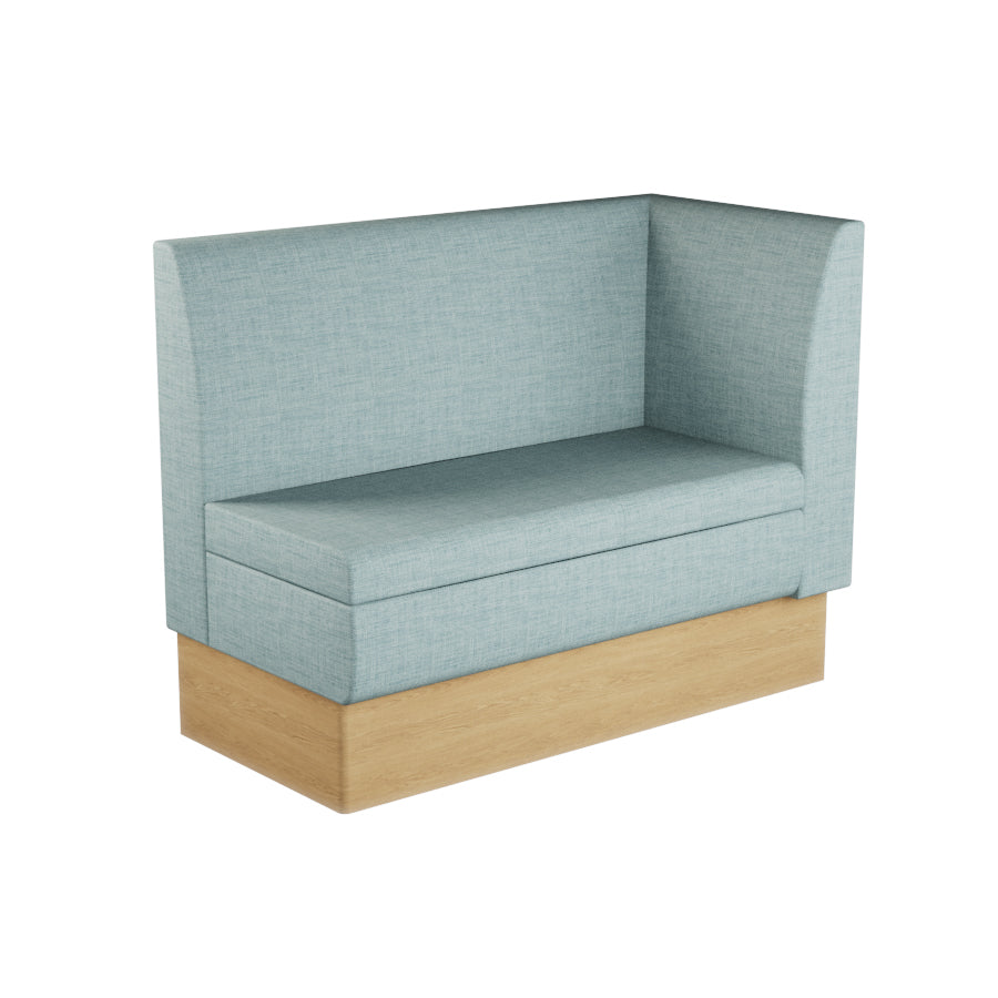 Extended Corner Booth Unit | Modular Corner Bench